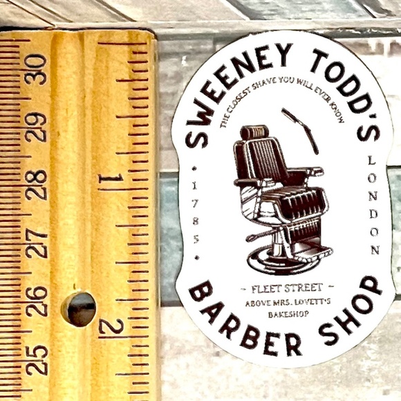Office | 110 Sweeney Todd Reusable Waterproof Vinyl Sticker Decal ...